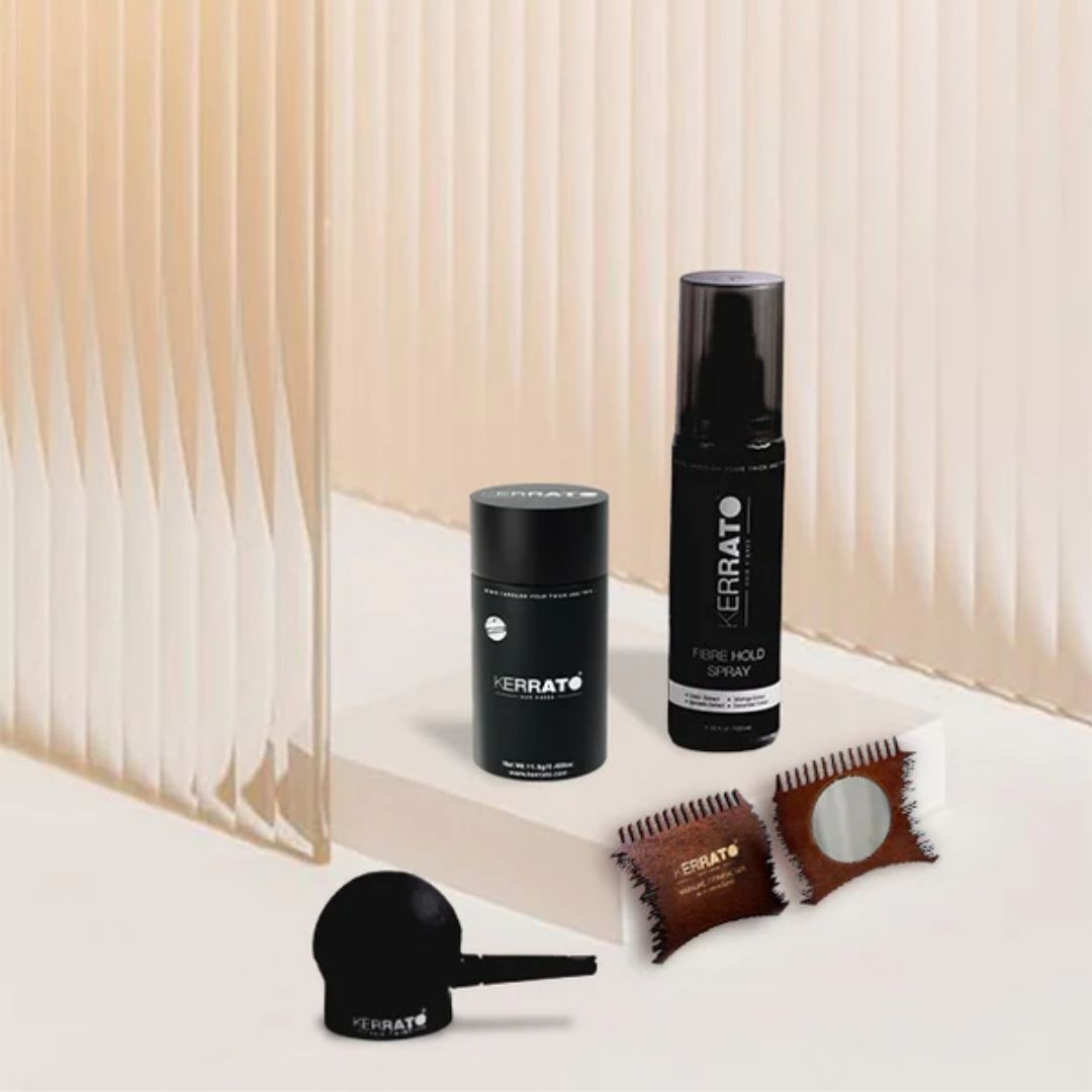 Hair Fibre Complete Kit – Kerrato Hair Fibres